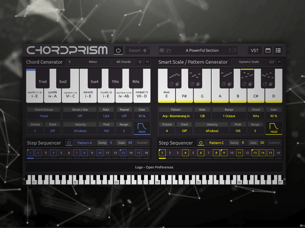 Setup & Specs – ChordPrism